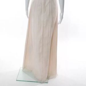 Amsale | Dresses | Amsale Baby Pink 0 Silk Dress | Poshmark